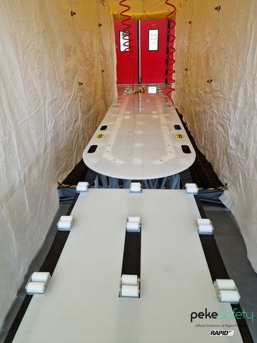 X38 3-Line Decon Shower System | Peke Safety