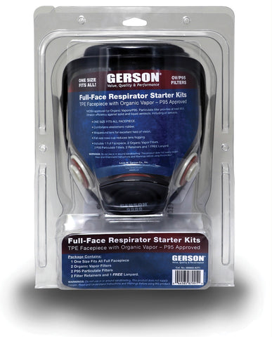 Gerson Full-face P95/OV Respirator Kit | Peke Safety